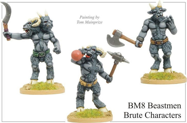 BM008 - Beastmen Characters 1 – WarmongerMiniatures