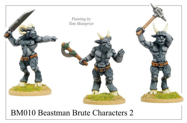 BM010 - Beastmen Characters 2 – WarmongerMiniatures